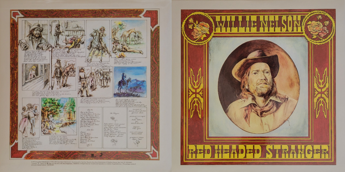 Willie Nelson, Red Headed Stranger, 1975 on Columbia. | Goatless