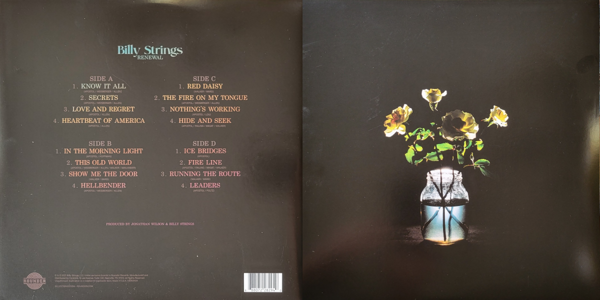 Billy Strings, Renewal, 2021 on Rounder | Goatless