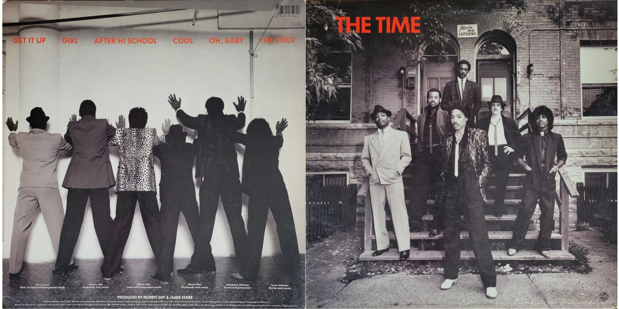 The Time, The Time (Self-Titled), 1981 on Warner Bros. – Goatless