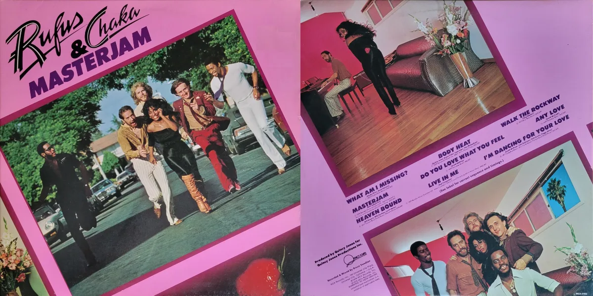 Rufus & Chaka, Masterjam, 1979 on MCA – Goatless