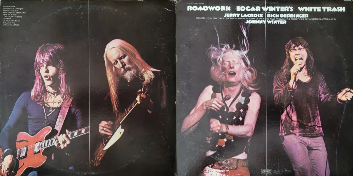 Edgar Winter’s White Trash, Roadwork, 1972 on Epic | Goatless