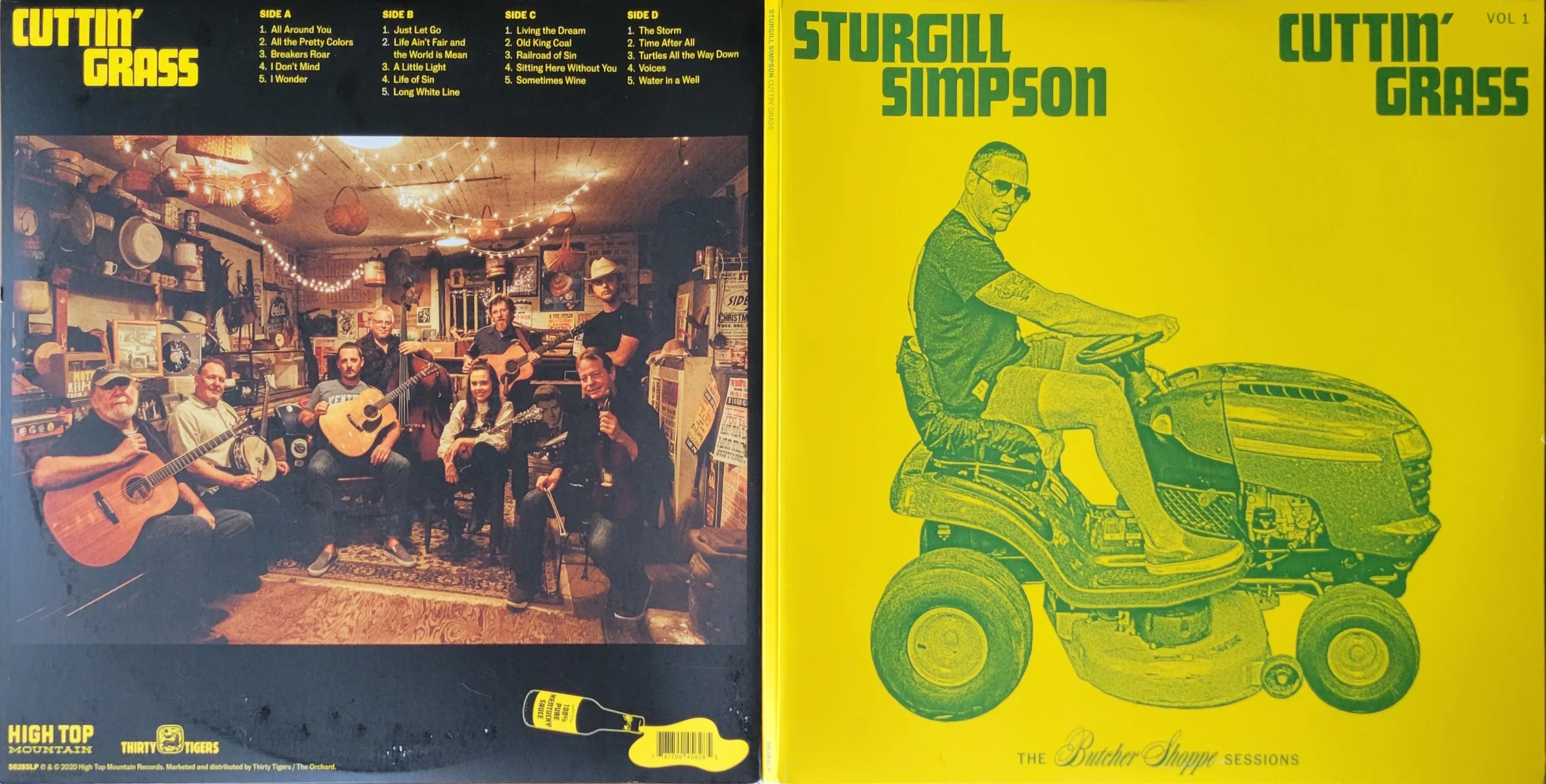 Sturgill Simpson, Cuttin’ Grass Vol. 1 (The Butcher Shoppe Sessions ...