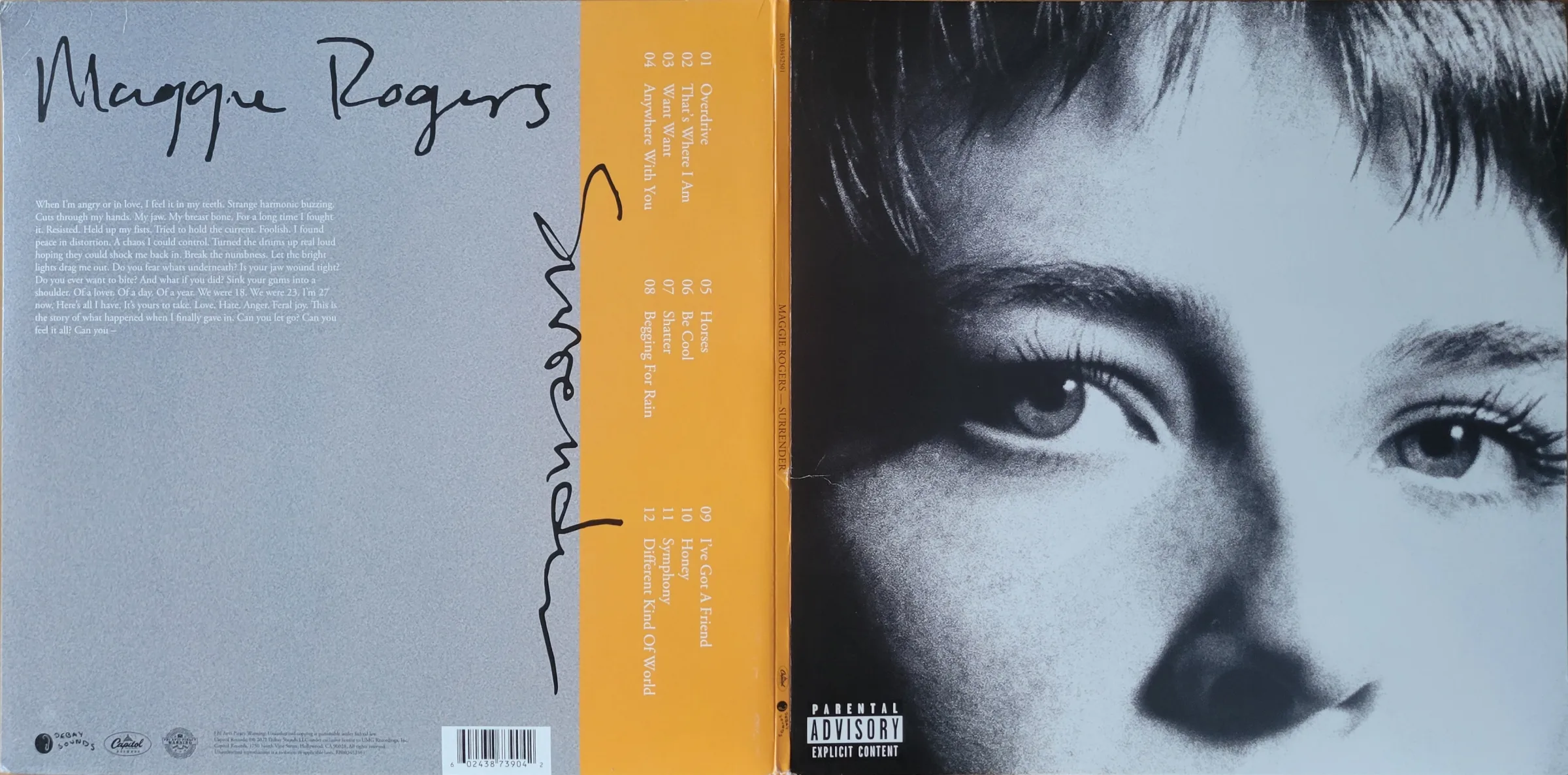 Maggie Rogers, Surrender, 2022 on Capitol / Debay | Goatless